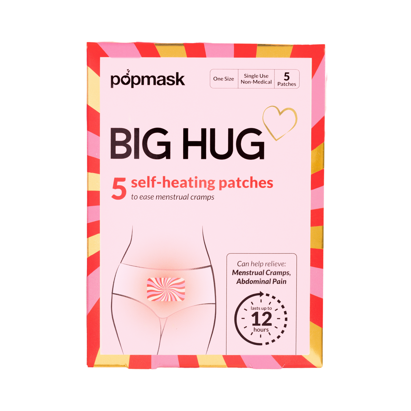 Big Hug Self-Heating Patches – Popmask London